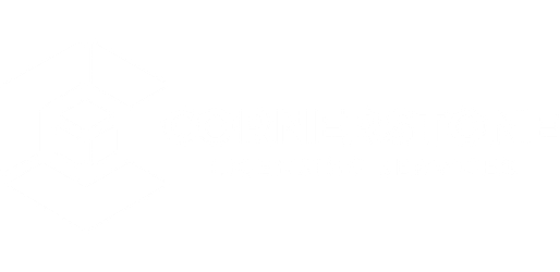 cornerstone logo white